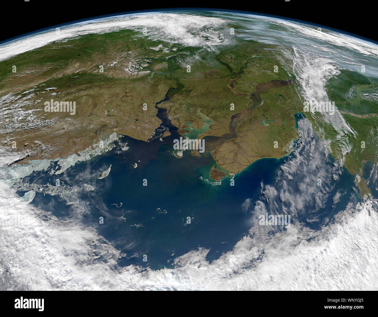 Kara sea satellite hi-res stock photography and images - Alamy