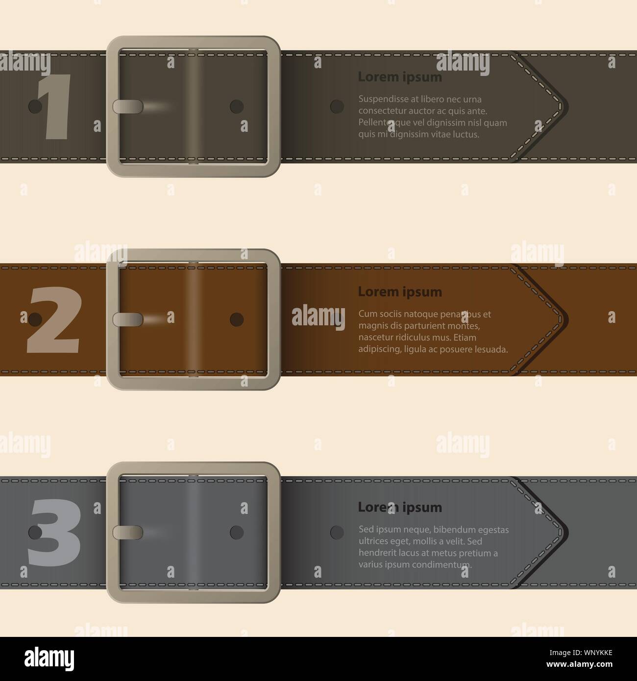 Belt buckle infographic design Stock Vector Image & Art - Alamy