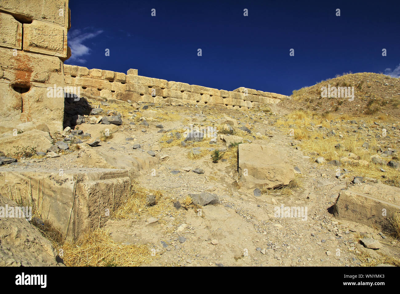 Persepolis / Iran - 30 Sep 2012: Pasargadae tomb and necropolis, Iran ...