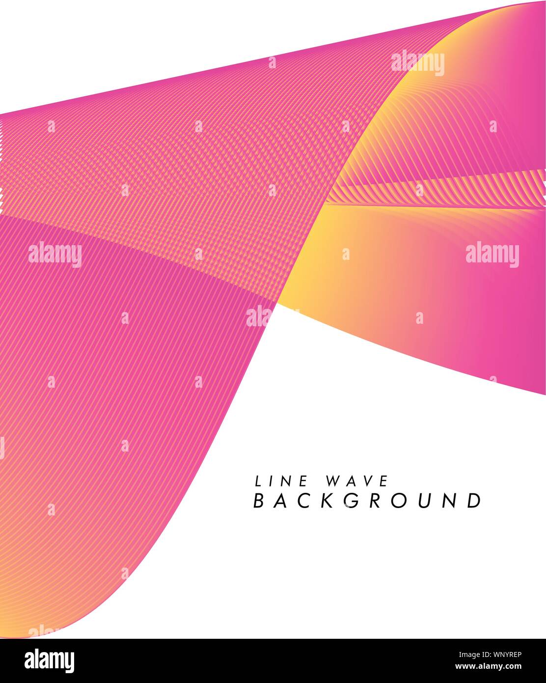 vector modern abstract line wave background in eps 10 Stock Vector ...