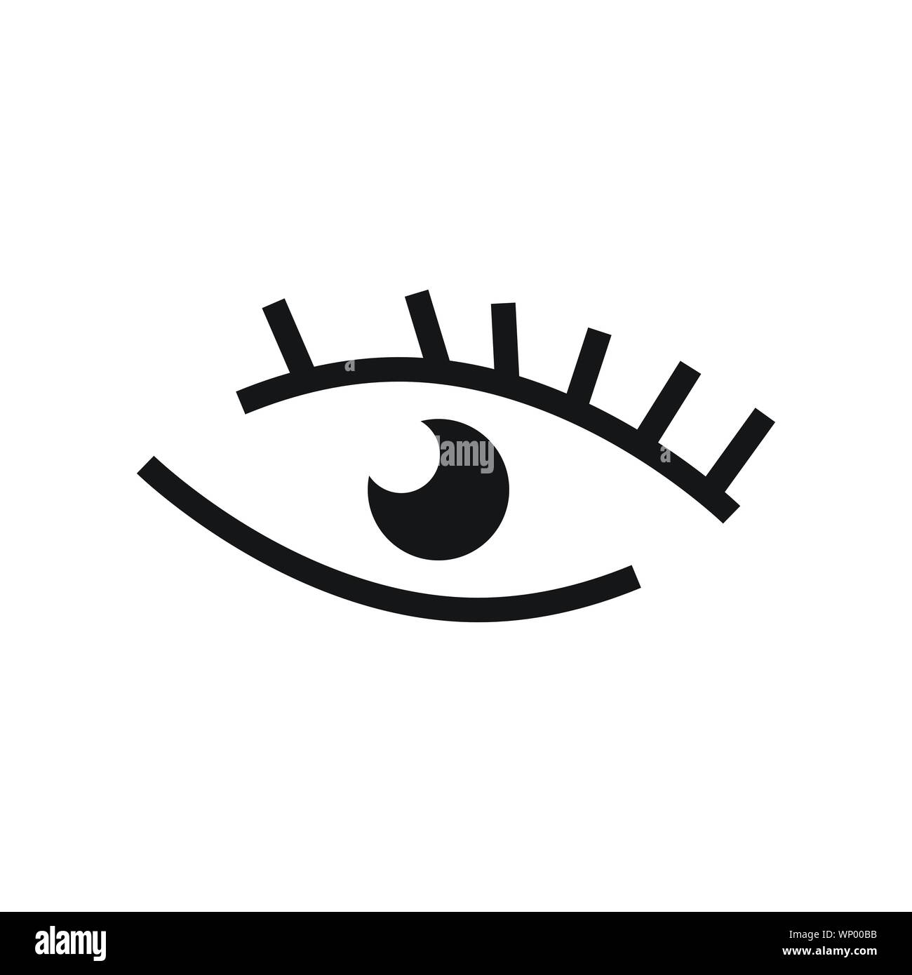 Abstract eye graphic design template vector isolated Stock Vector Image ...