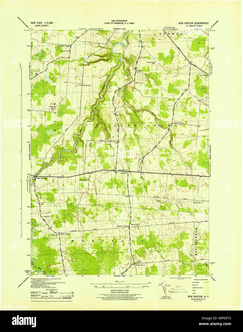 Ny to boston map hi-res stock photography and images - Alamy