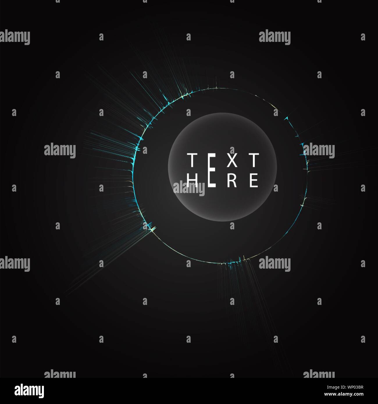 Creative vector lines and abstract art circle designs Stock Vector ...