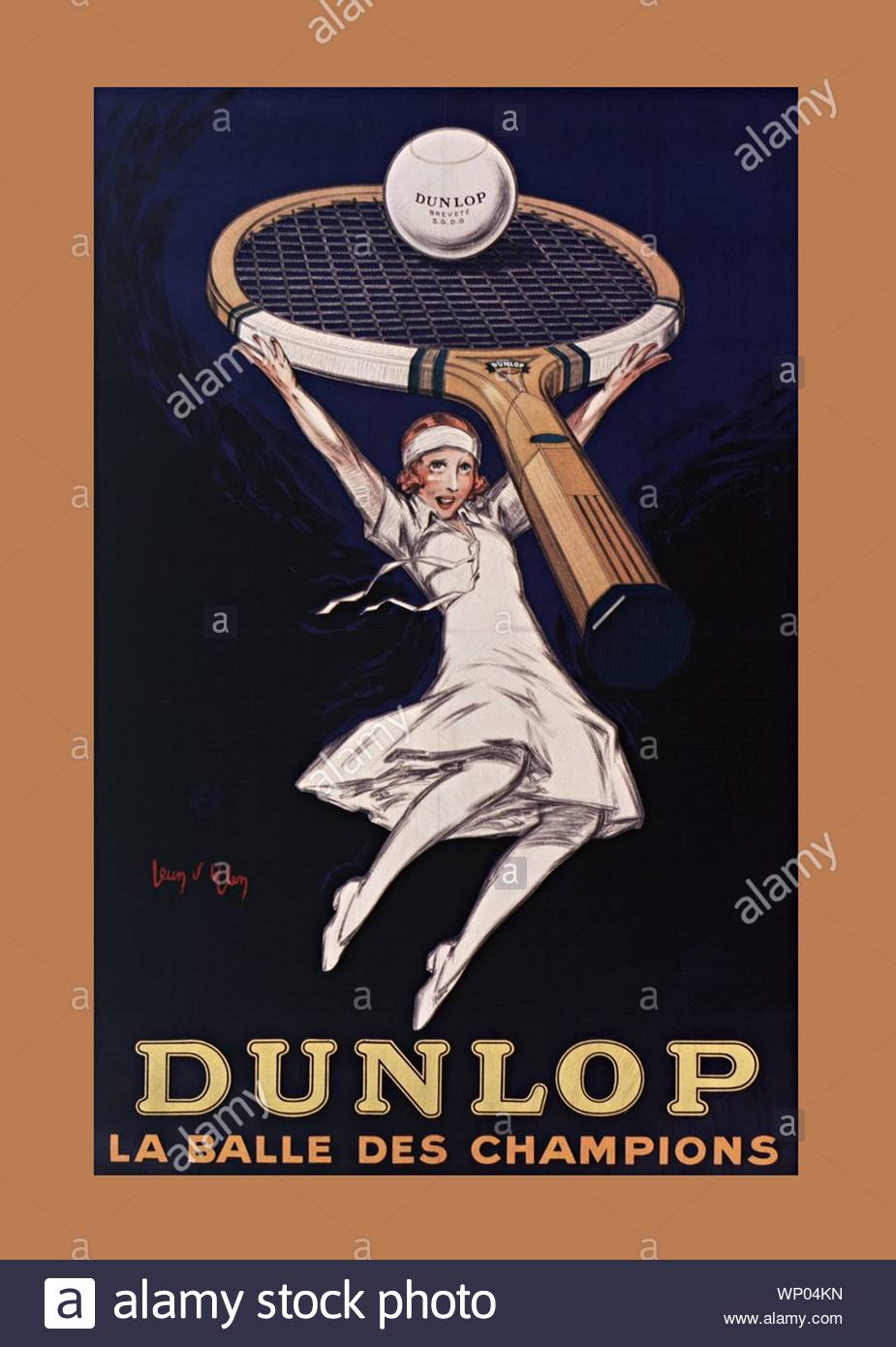 Vintage Tennis Posters High Resolution Stock Photography and Images - Alamy