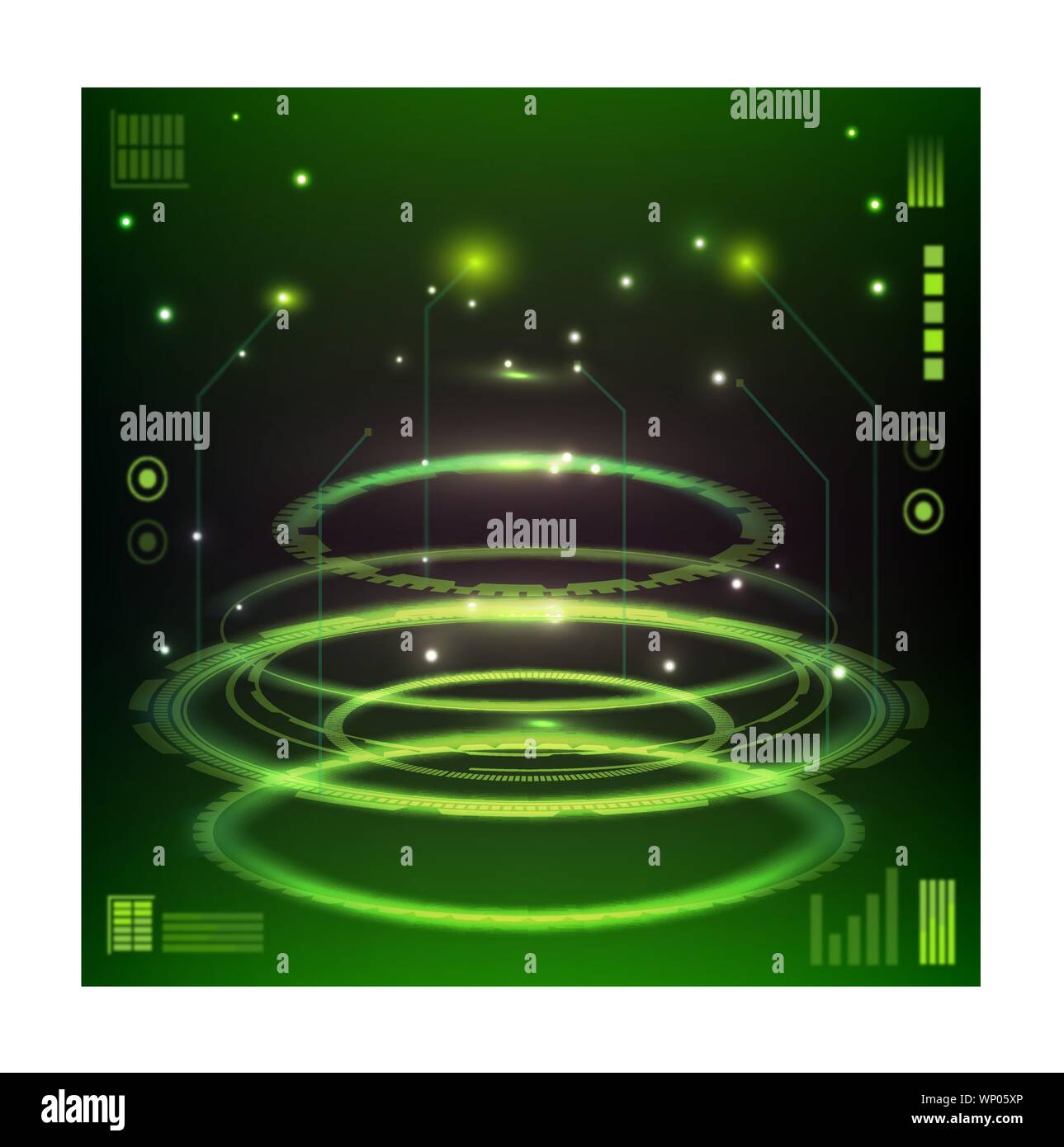 Digital user interface vector dashboard Cut Out Stock Images & Pictures - Alamy