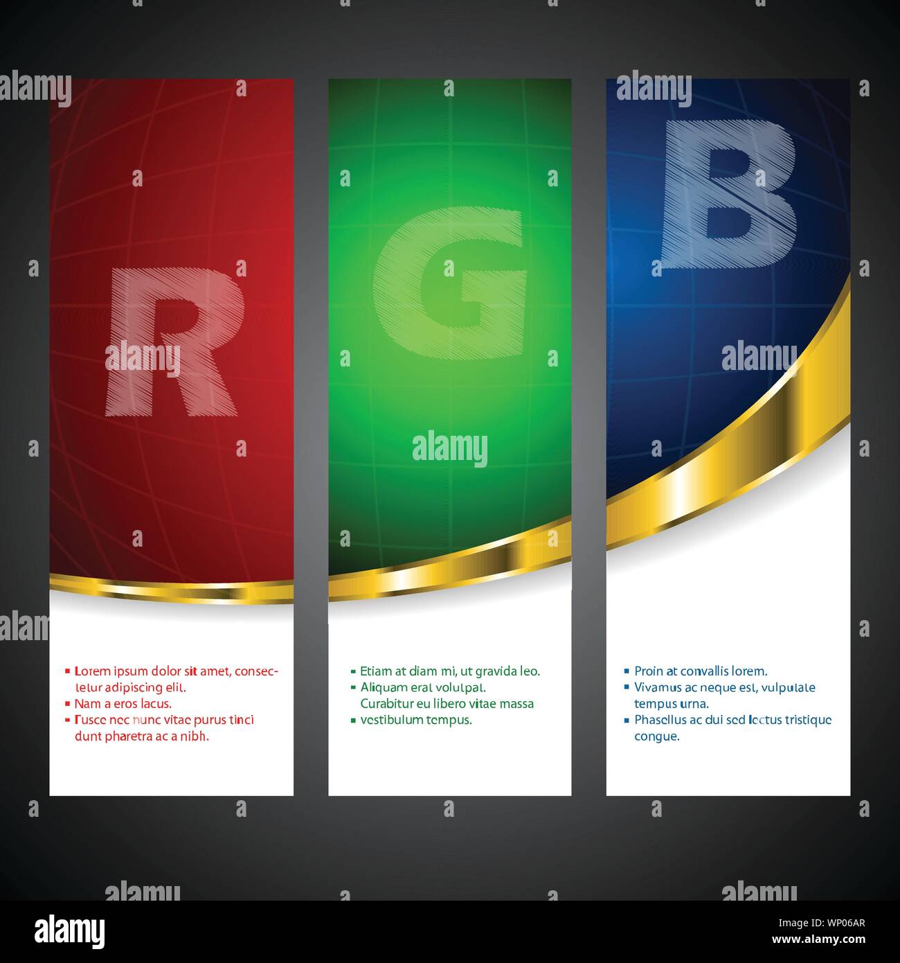 Rgb letters Stock Vector Images - Alamy