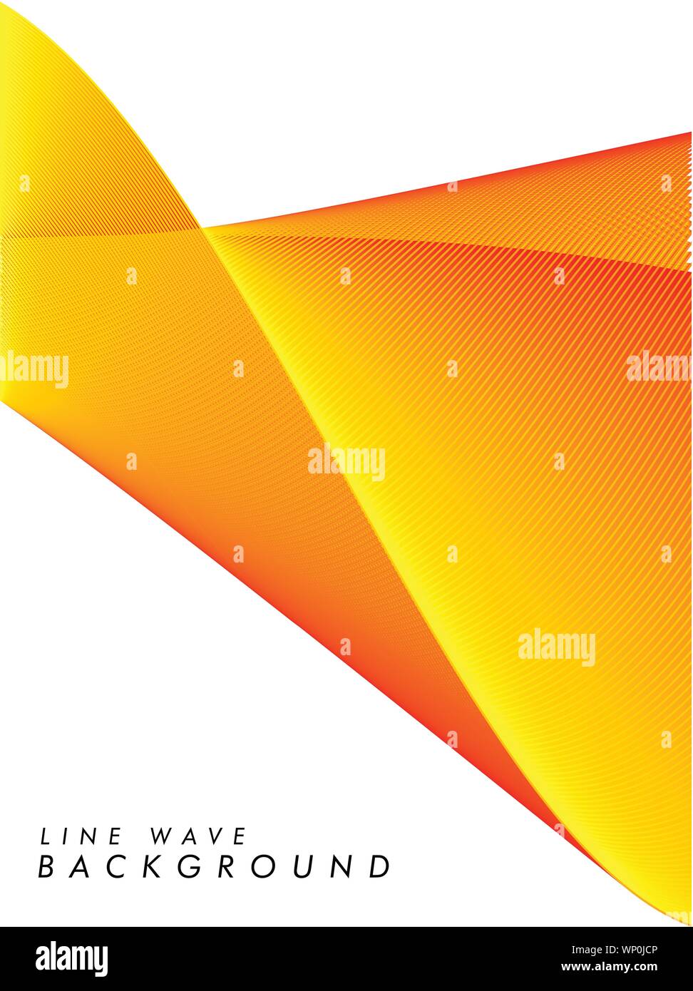 vector modern abstract line wave background in eps 10 Stock Vector Image & Art - Alamy