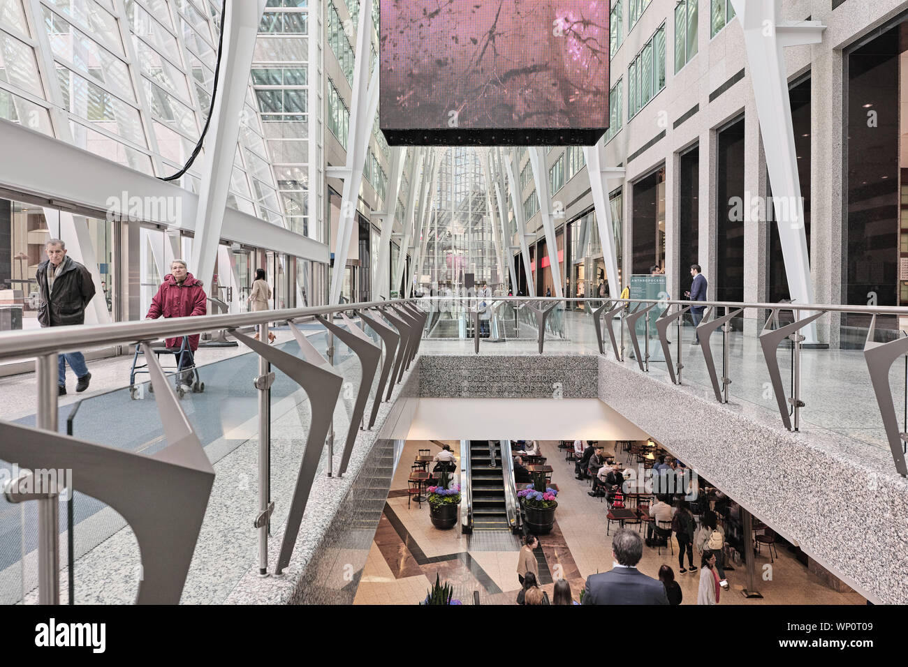 BCE Place with the Calatrava designed arches Stock Photo - Alamy