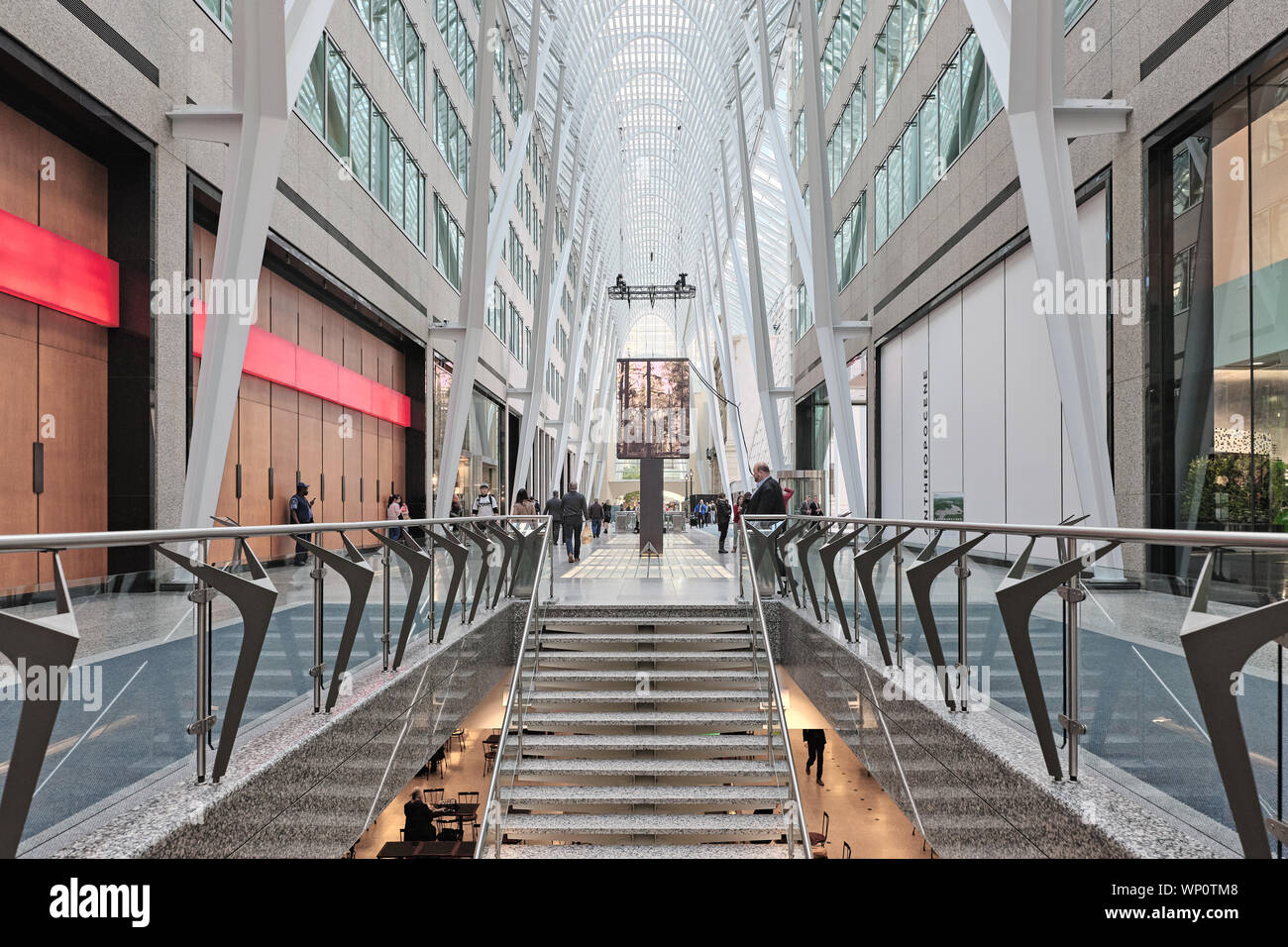 BCE Place with the Calatrava designed arches Stock Photo - Alamy