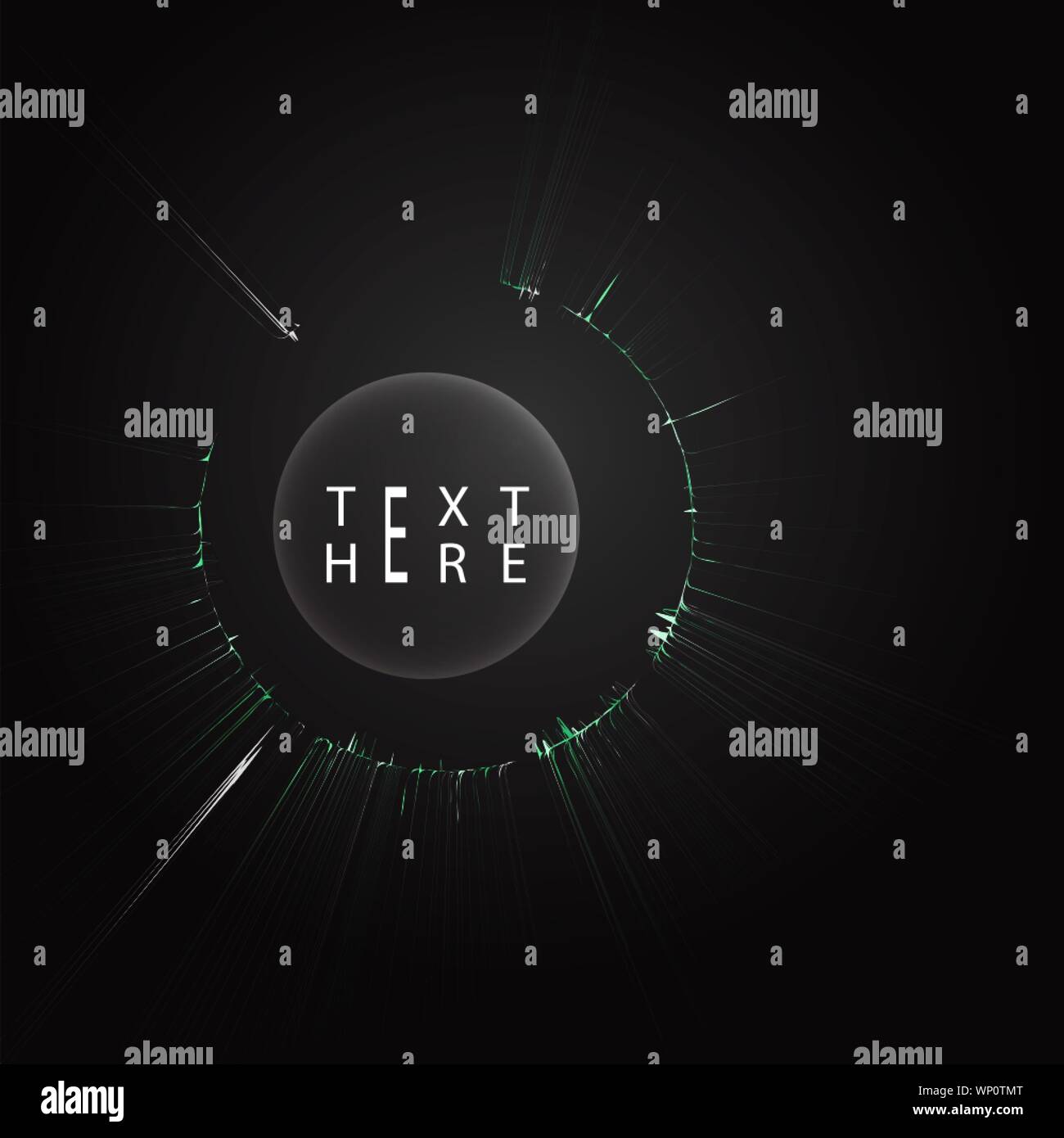 Creative vector lines and abstract art circle designs Stock Vector ...