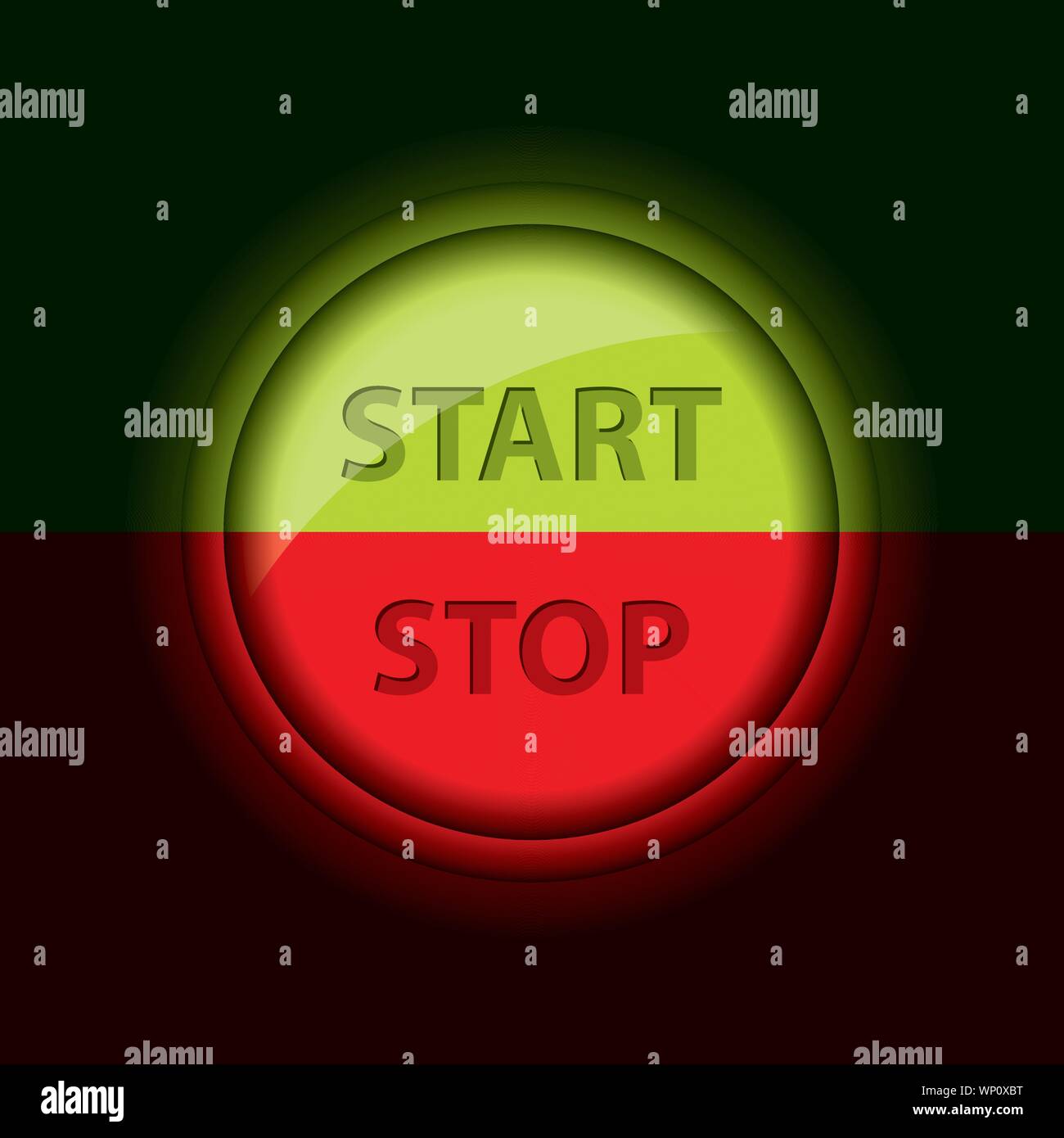 Car stop start Stock Vector Images - Alamy