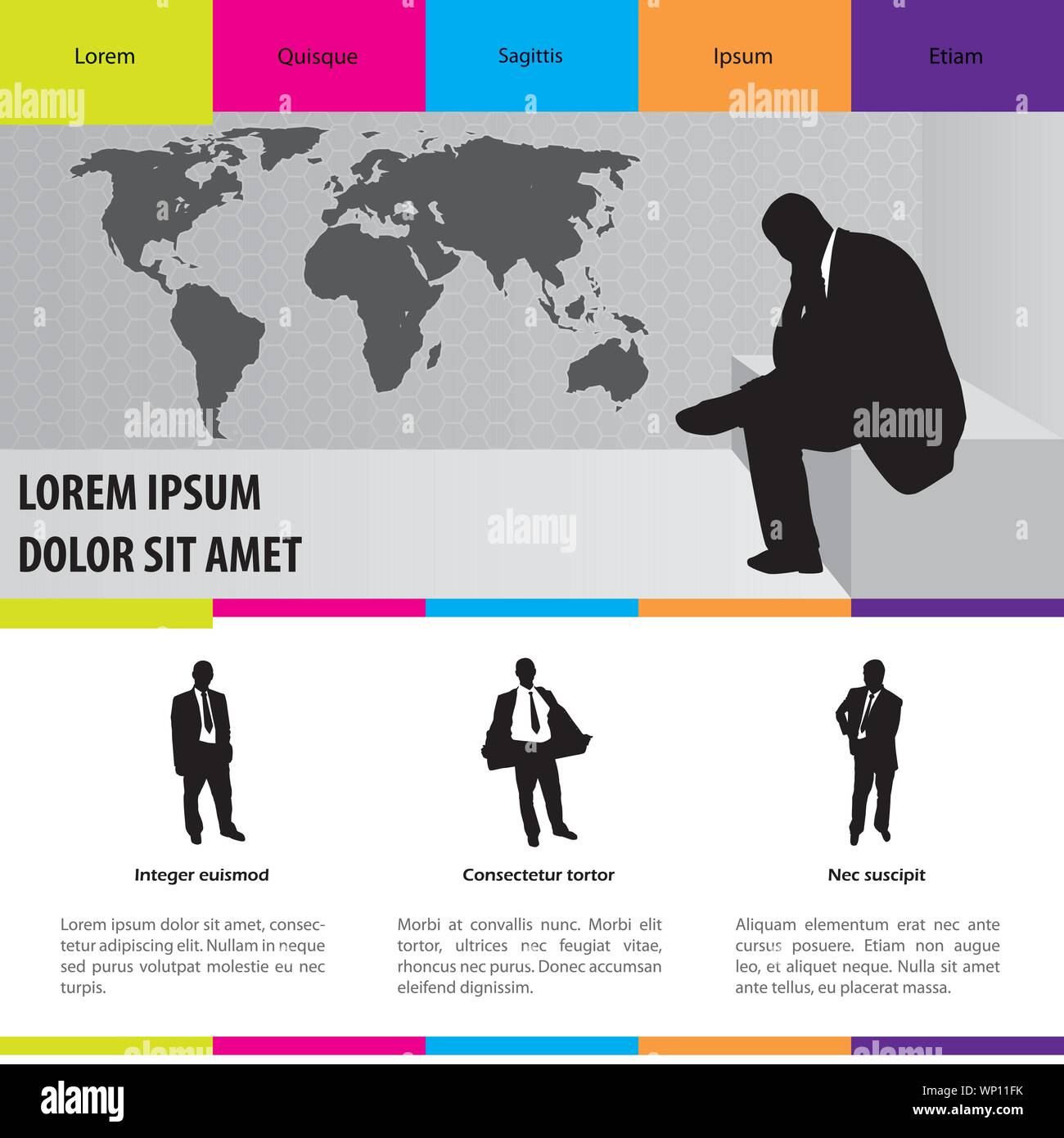 Business suit selling website Stock Vector Image & Art - Alamy