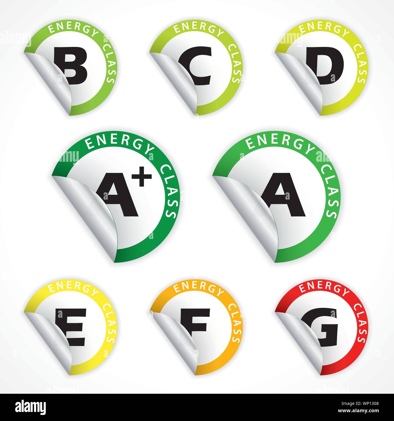 Energy classification chart Stock Vector Images - Alamy