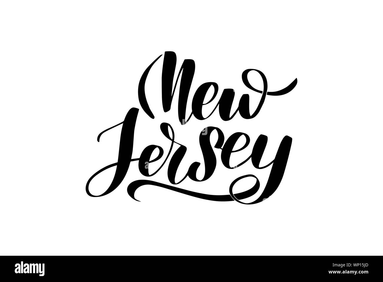 handwritten brush lettering Stock Vector Image & Art - Alamy