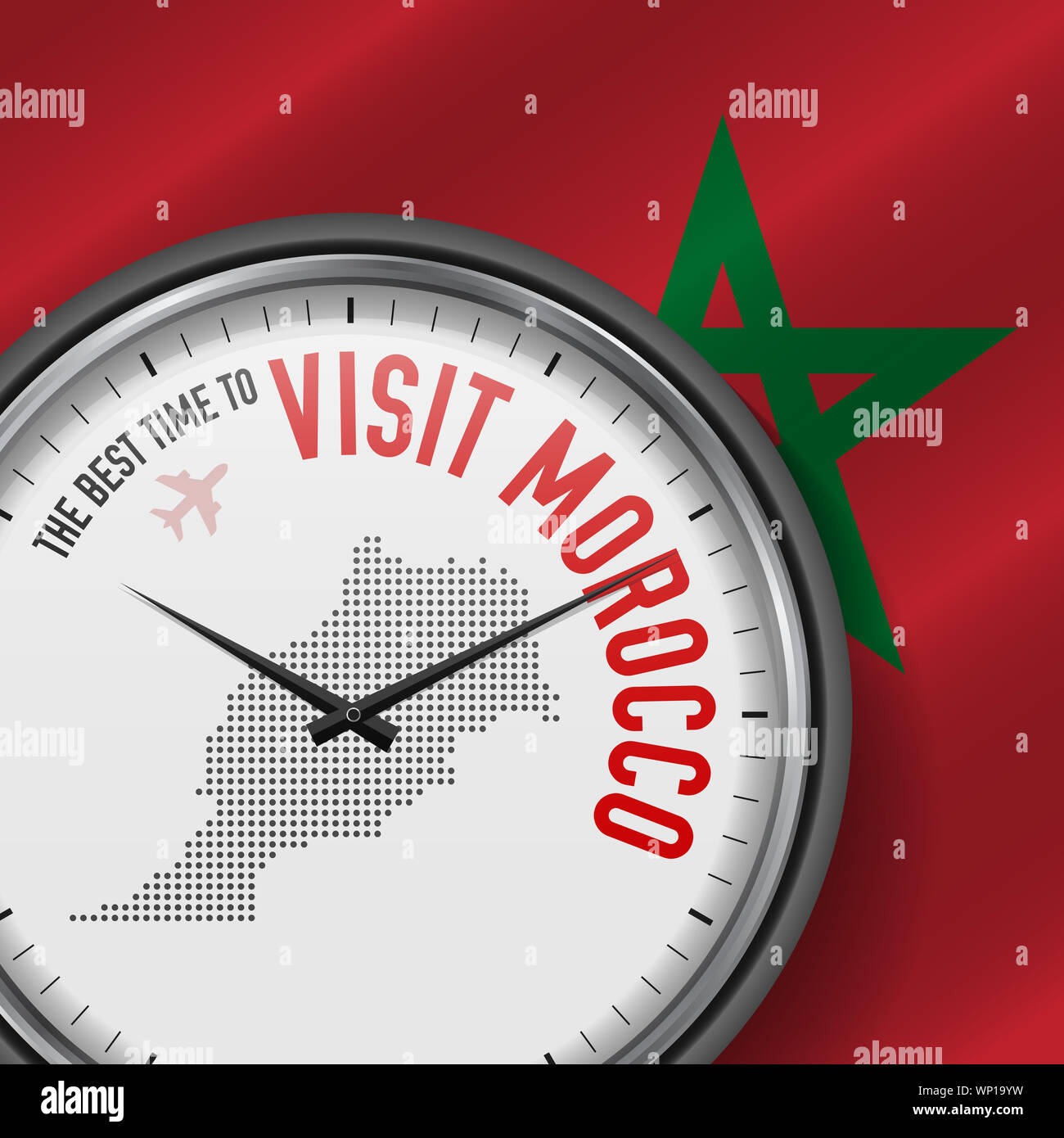 The Best Time to Visit Morocco. Travel to Morocco. Tourist Air Flight ...