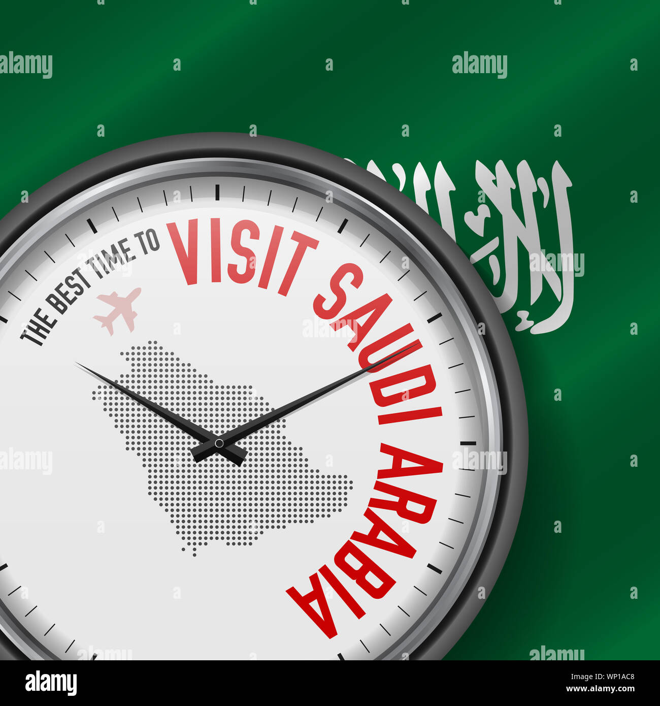 Saudi arabia map dots hi-res stock photography and images - Alamy