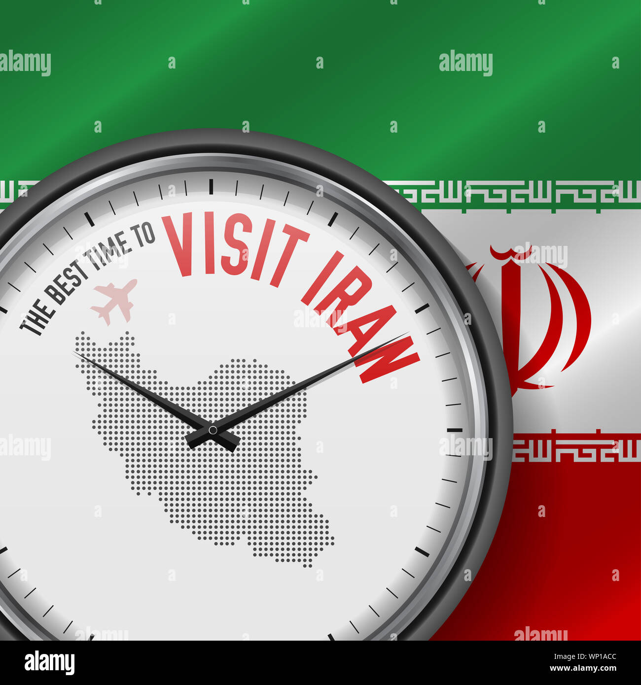 The Best Time to Visit Iran. Travel to Iran. Tourist Air Flight. Waving ...