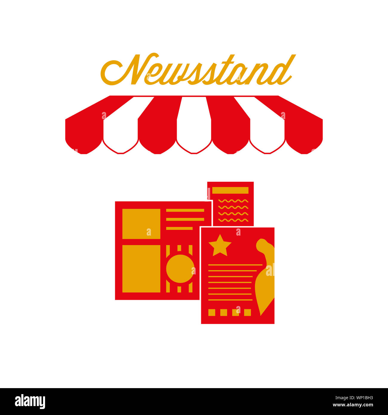 Newspapers magazines street Cut Out Stock Images & Pictures - Alamy