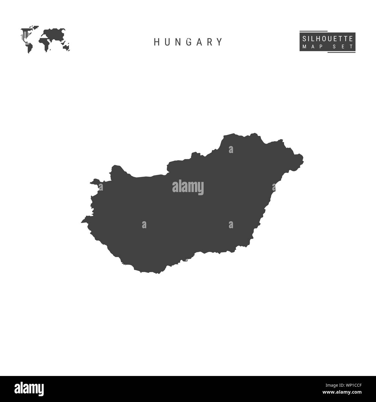 Hungarys Geography: Explore with a Blank Map