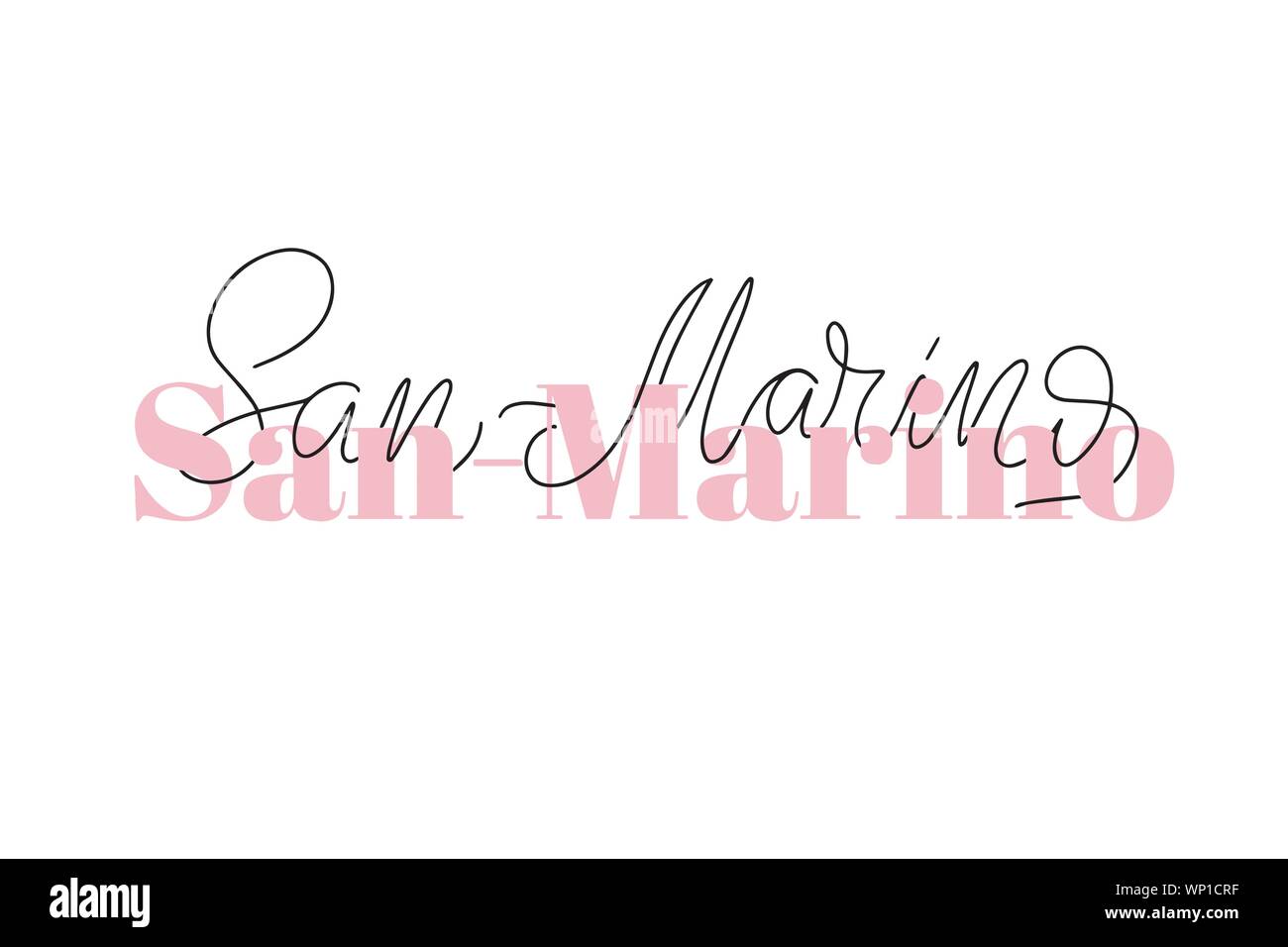 Inspirational handwritten brush lettering. Vector calligraphy ...