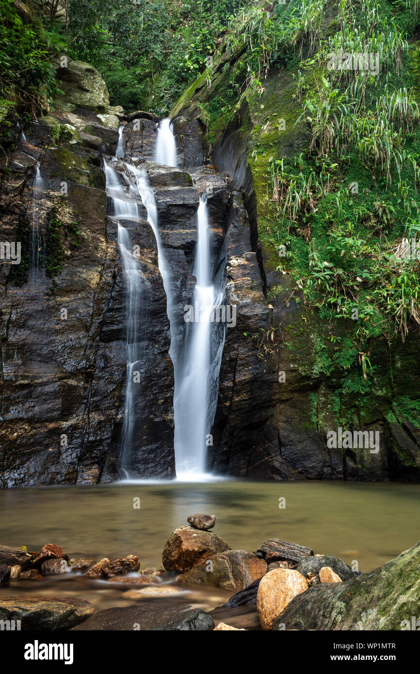 Waterfall in tijuca forest hi-res stock photography and images - Alamy