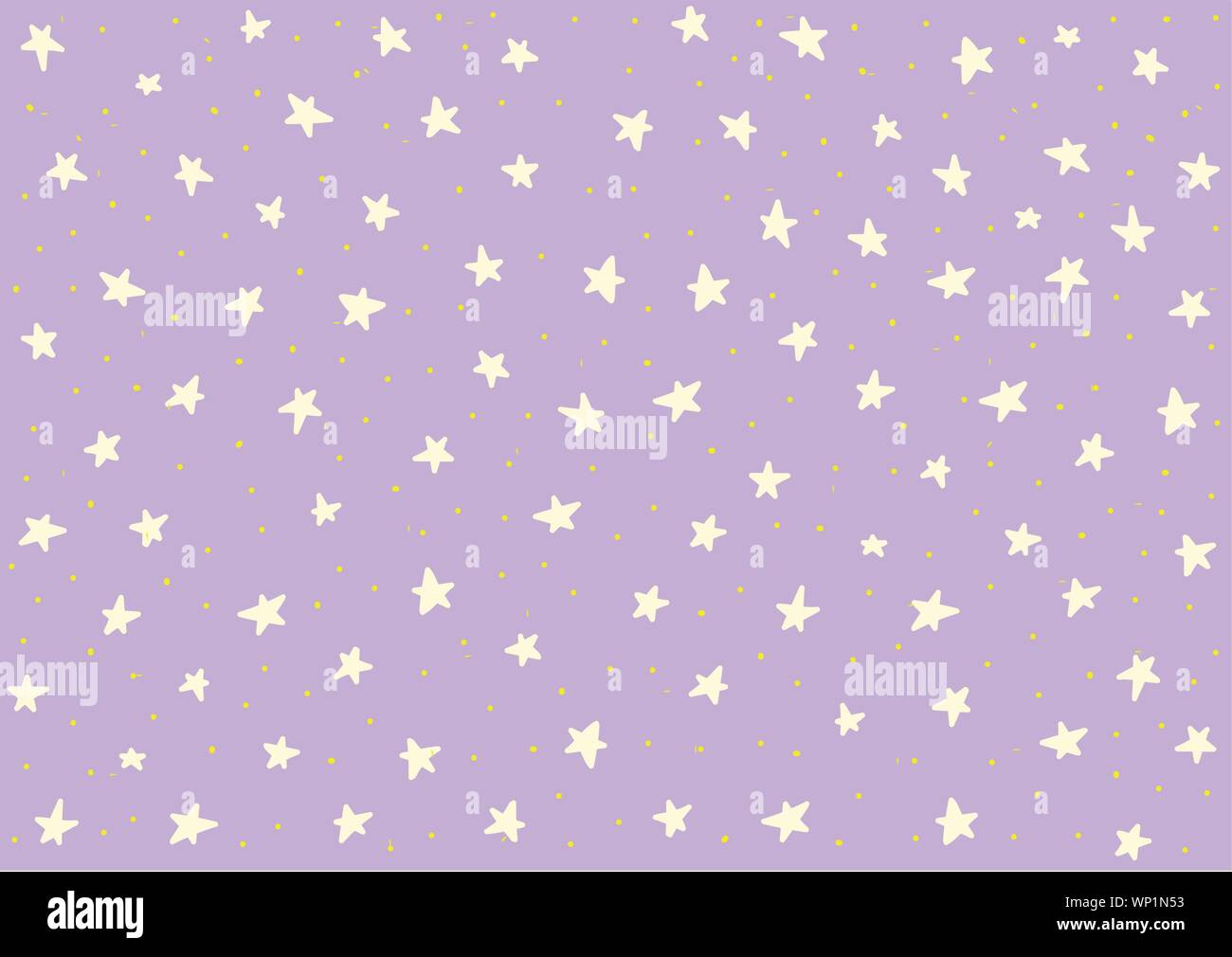 Star night pattern template baby children kids Stock Vector Image & Art ...
