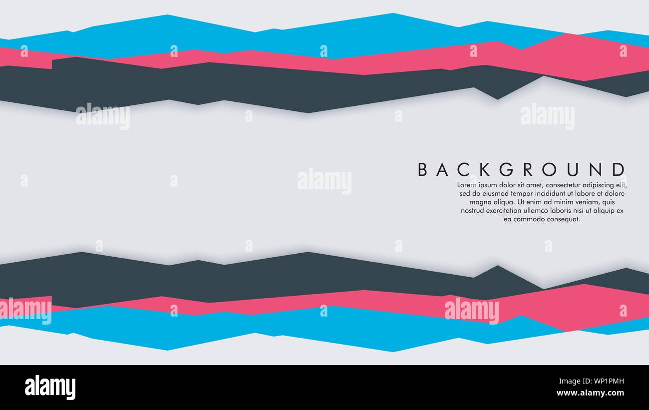 abstract geometric background concept with a blend of colors and shapes ...