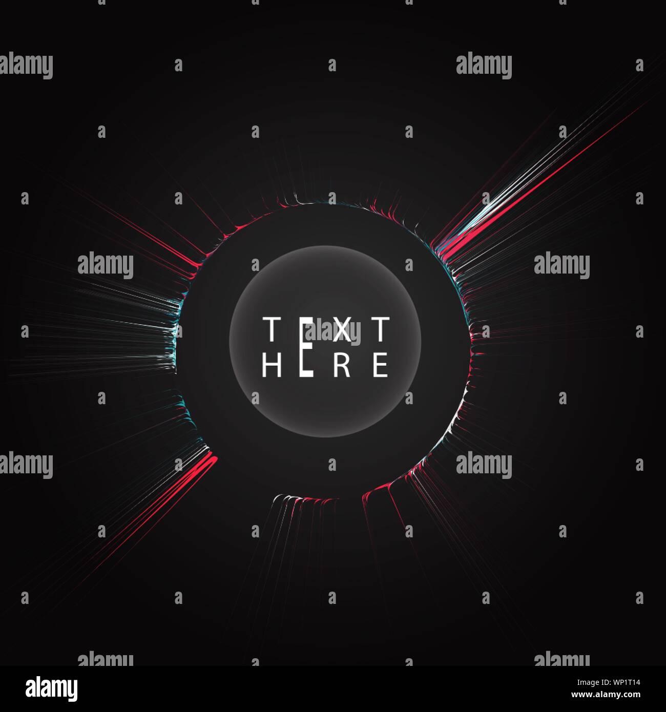 Creative vector lines and abstract art circle designs Stock Vector ...