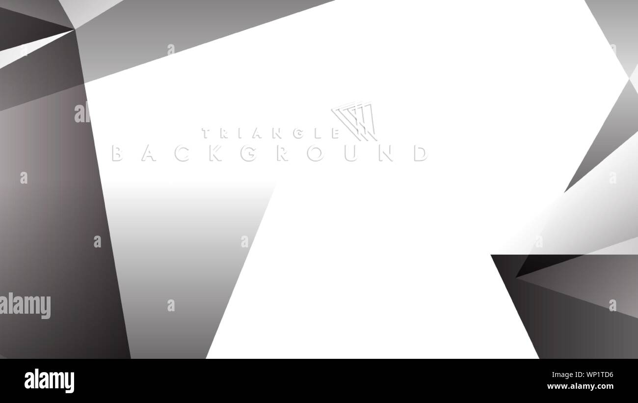 Abstract Gradient black White Geometric Background. Vector Illustration ...