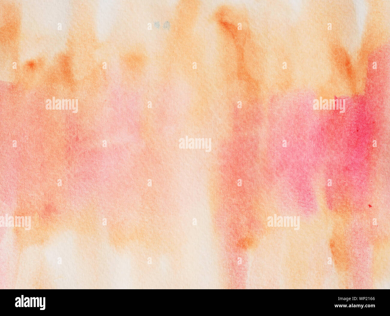 Red and brown color stains flow on yellow surface , Illustration ...