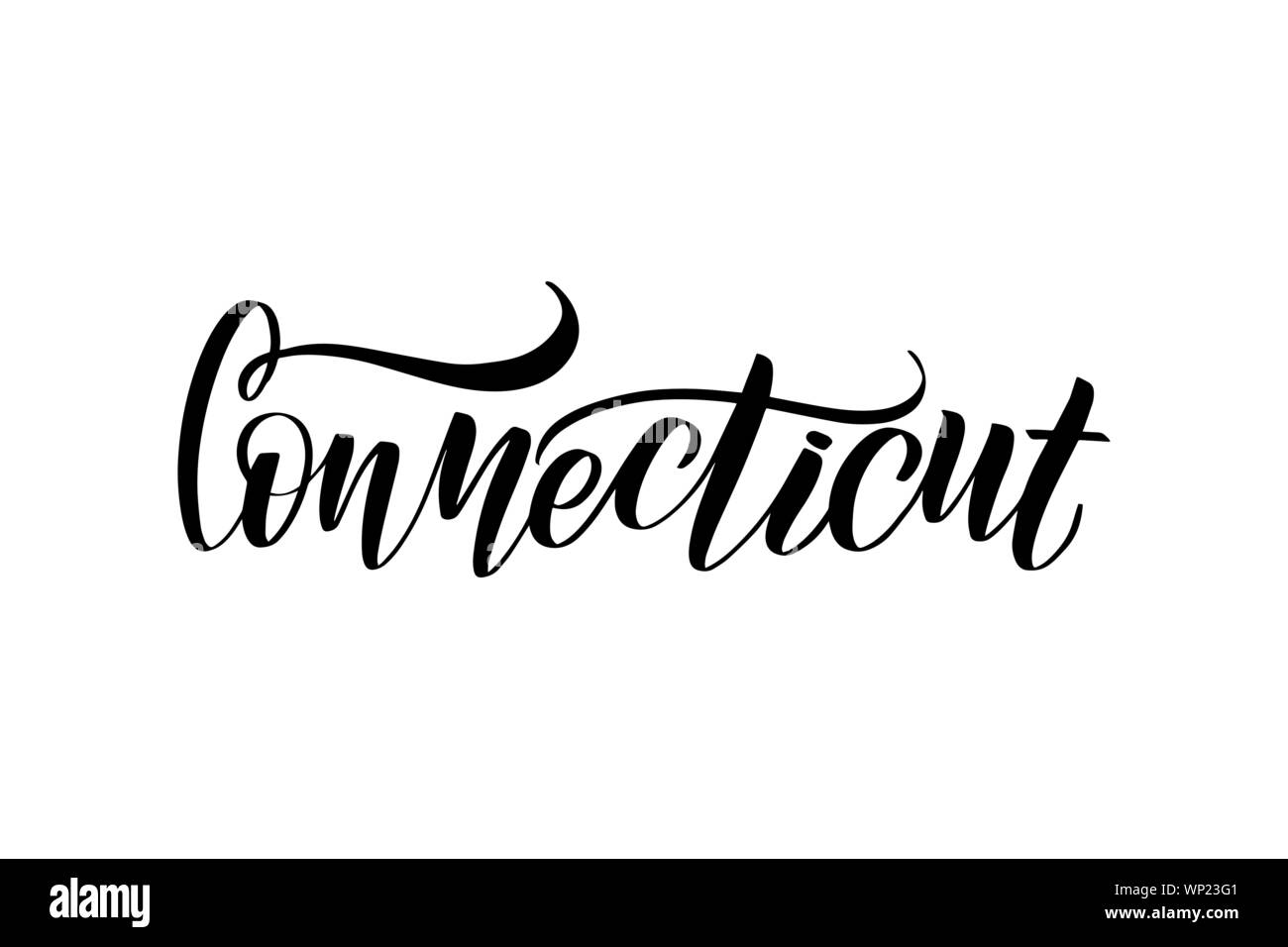 handwritten brush lettering Stock Vector Image & Art - Alamy