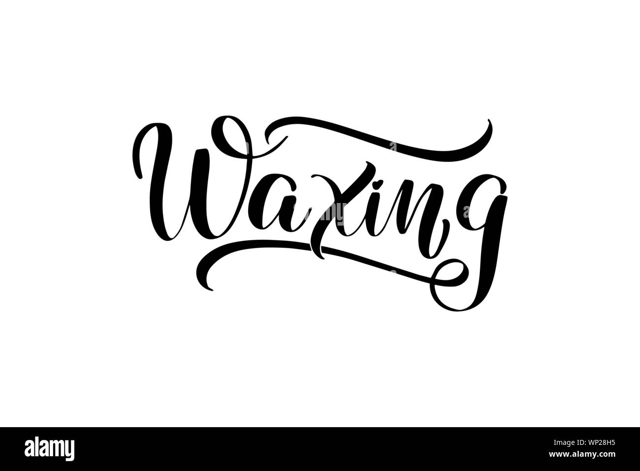 handwritten brush lettering Stock Vector Image & Art - Alamy