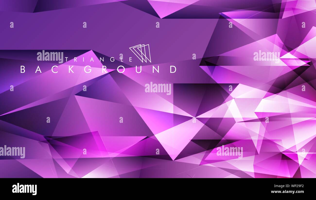 Abstract vector triangle background for use in design in eps 10 Stock ...