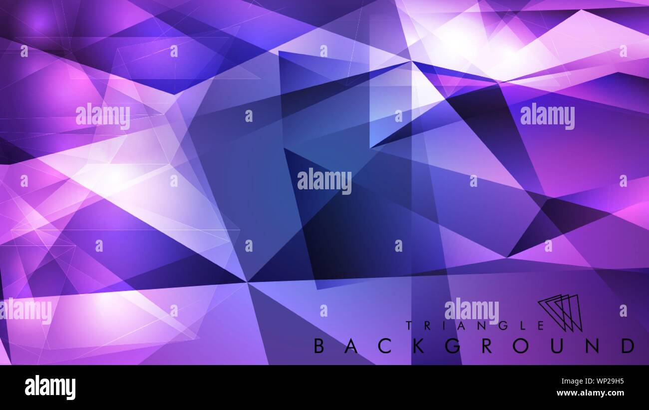 Abstract vector triangle background for use in design in eps 10 Stock ...
