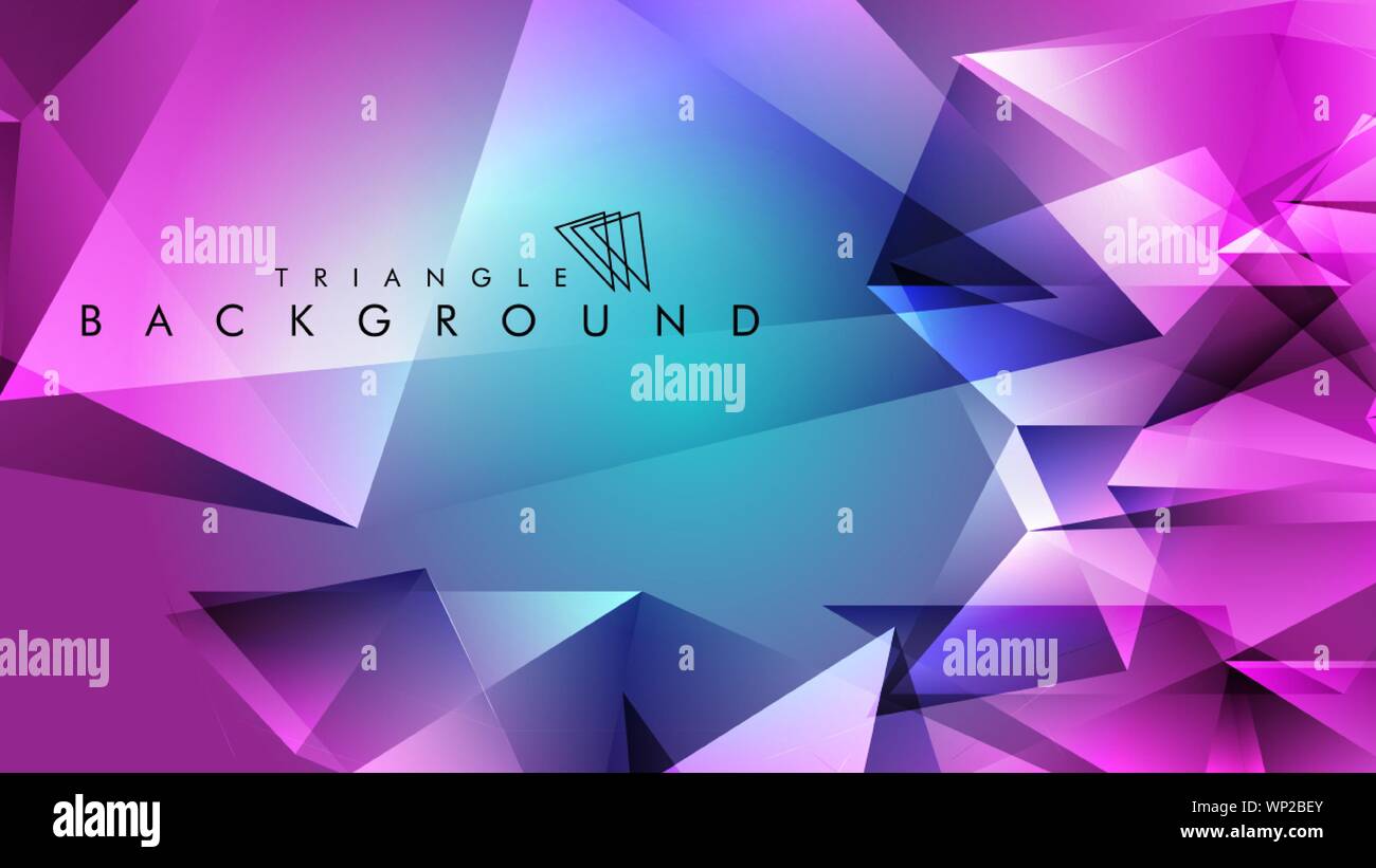 Abstract vector triangle background for use in design in eps 10 Stock ...