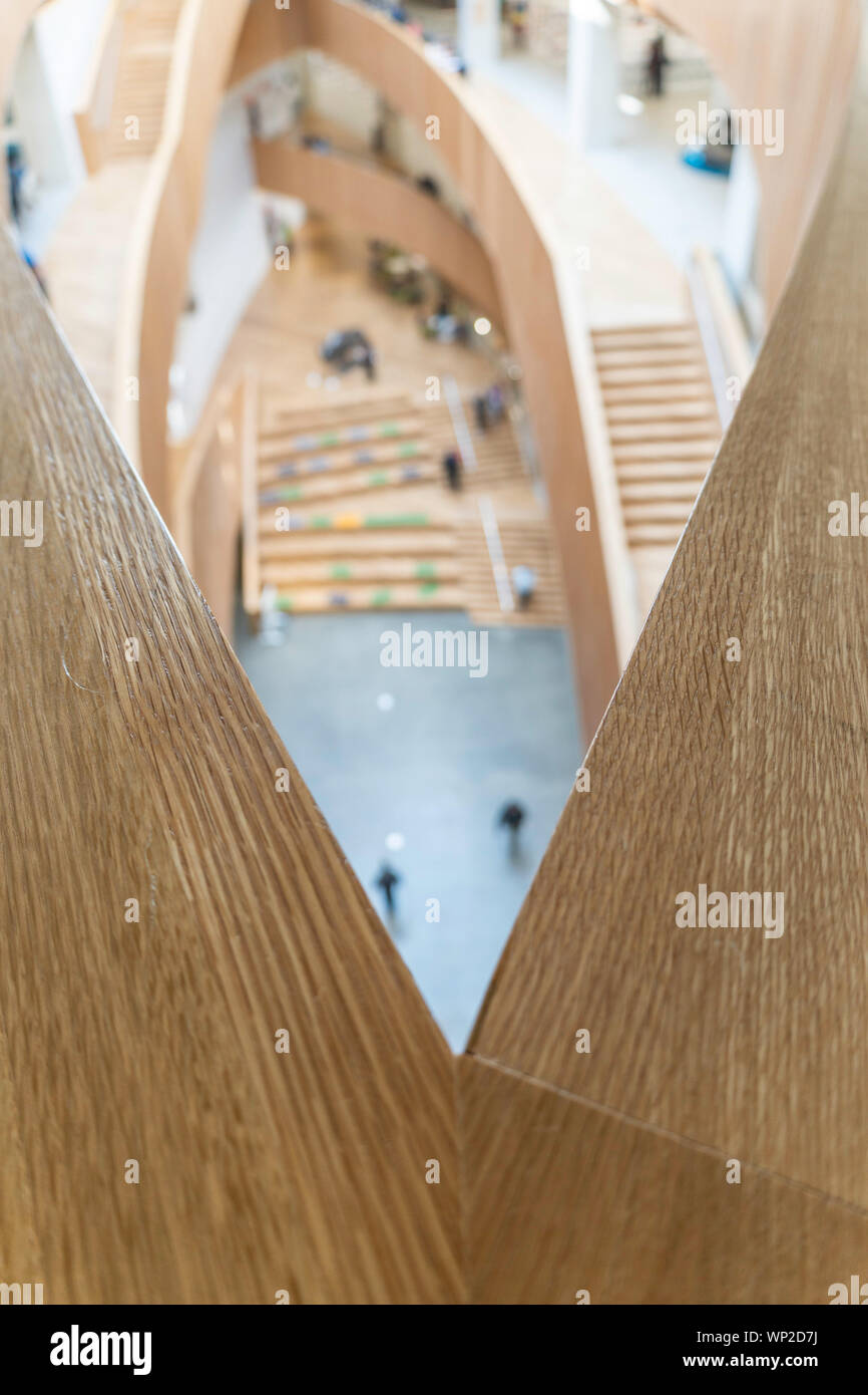 May 26 2019 - Calgary Alberta - Canada - The new Central Public Library ...