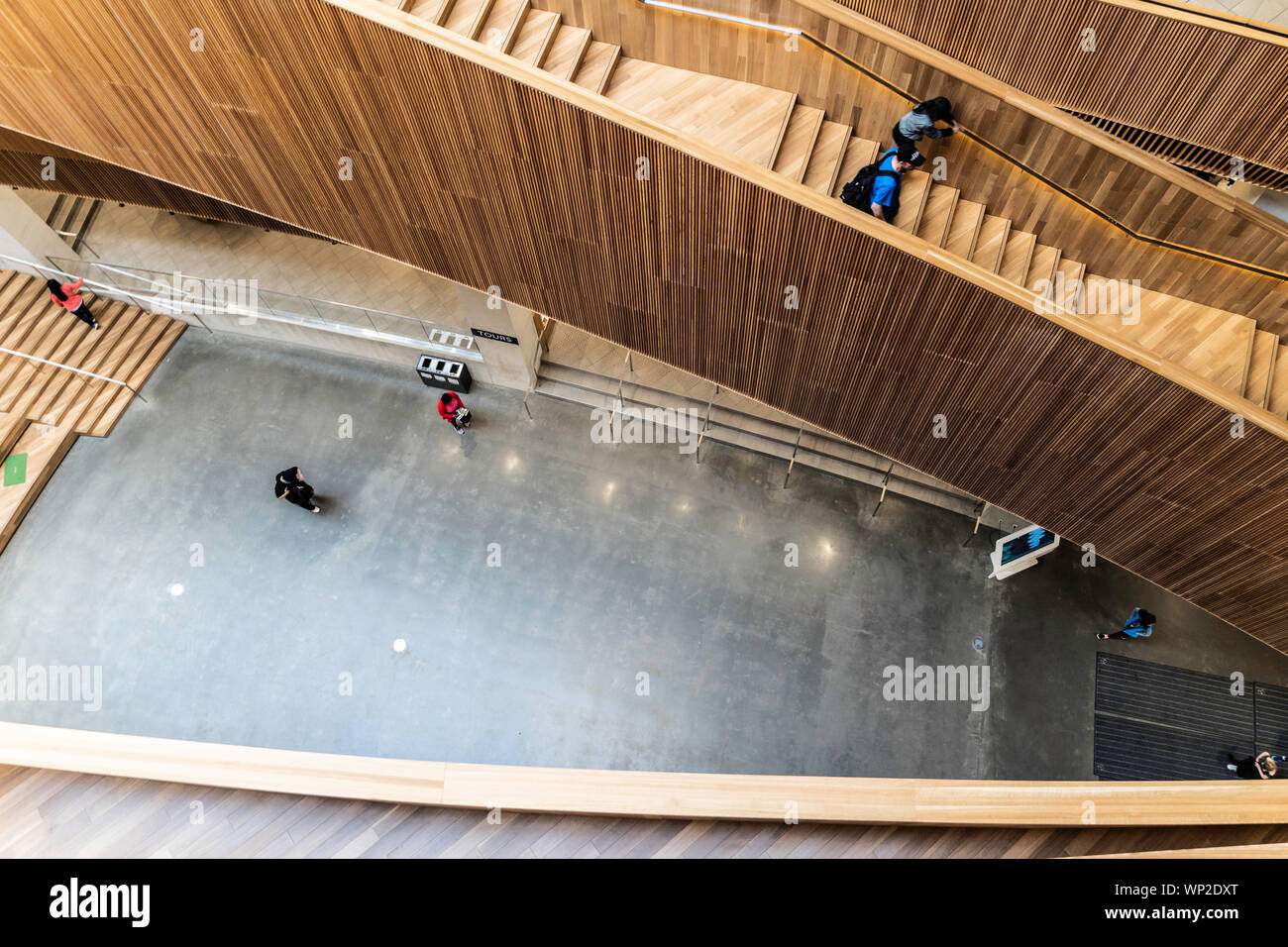 May 26 2019 - Calgary Alberta - Canada - The new Central Public Library ...