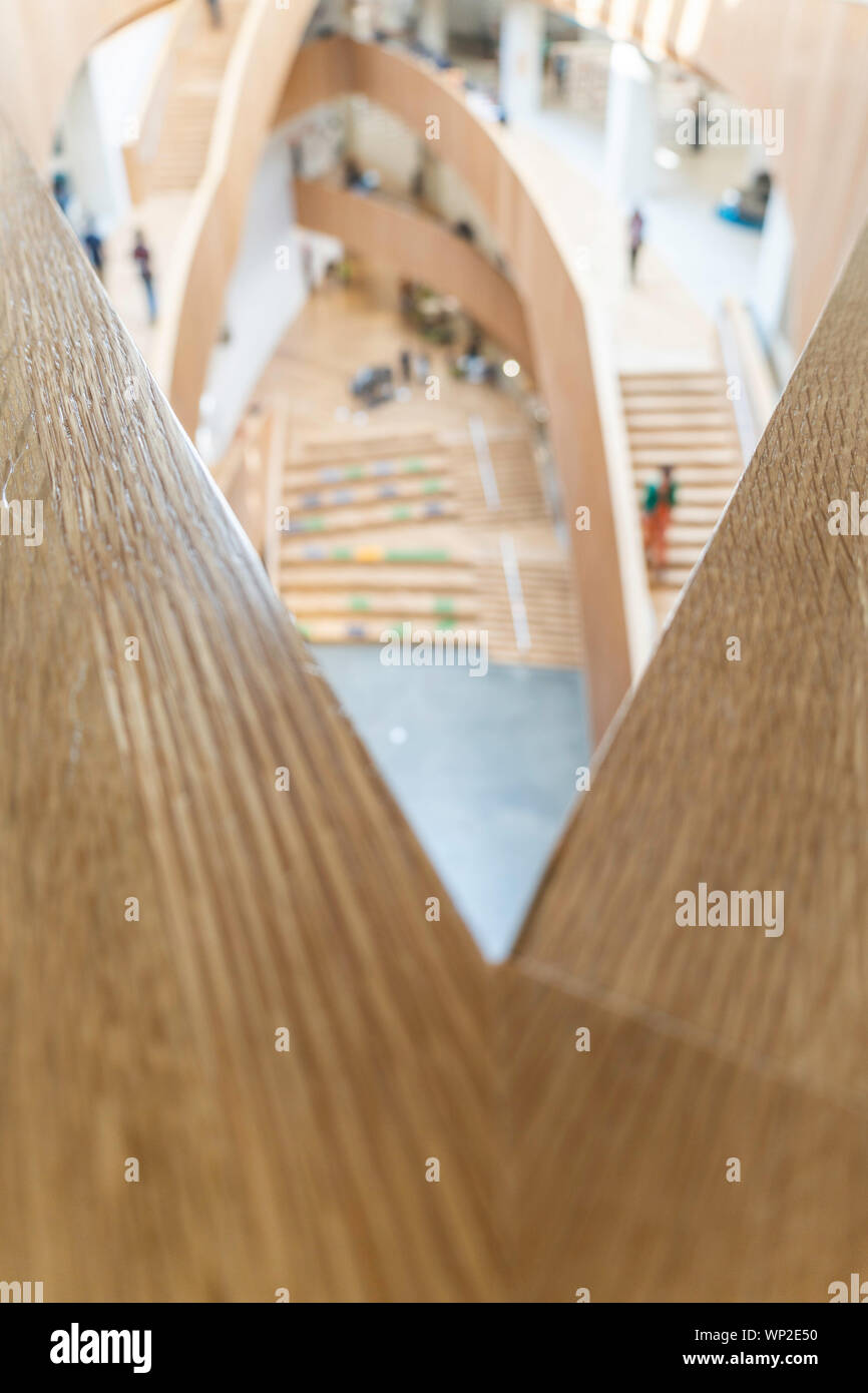 May 26 2019 - Calgary Alberta - Canada - The new Central Public Library ...