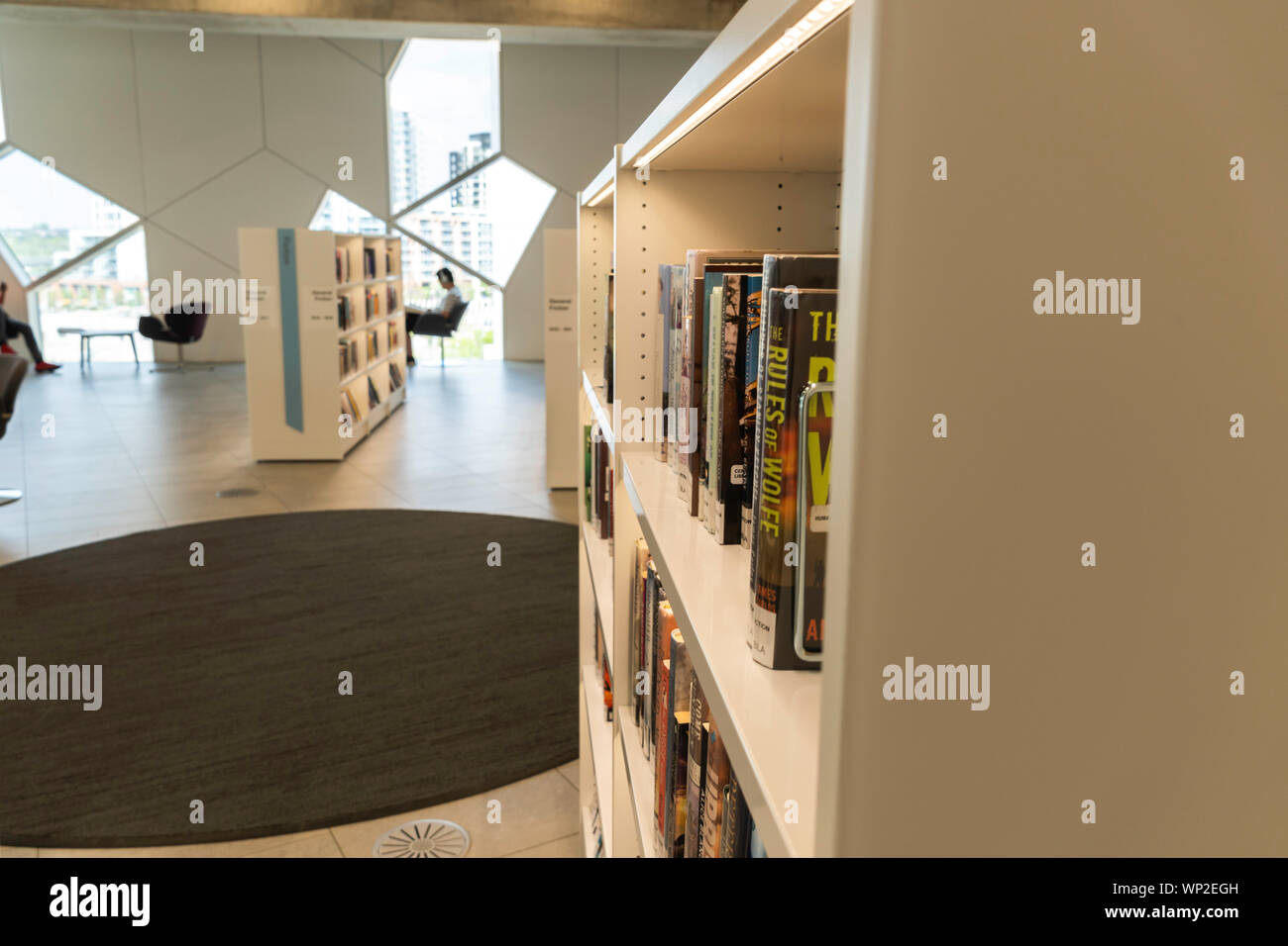 May 26 2019 - Calgary Alberta - Canada - The new Central Public Library ...