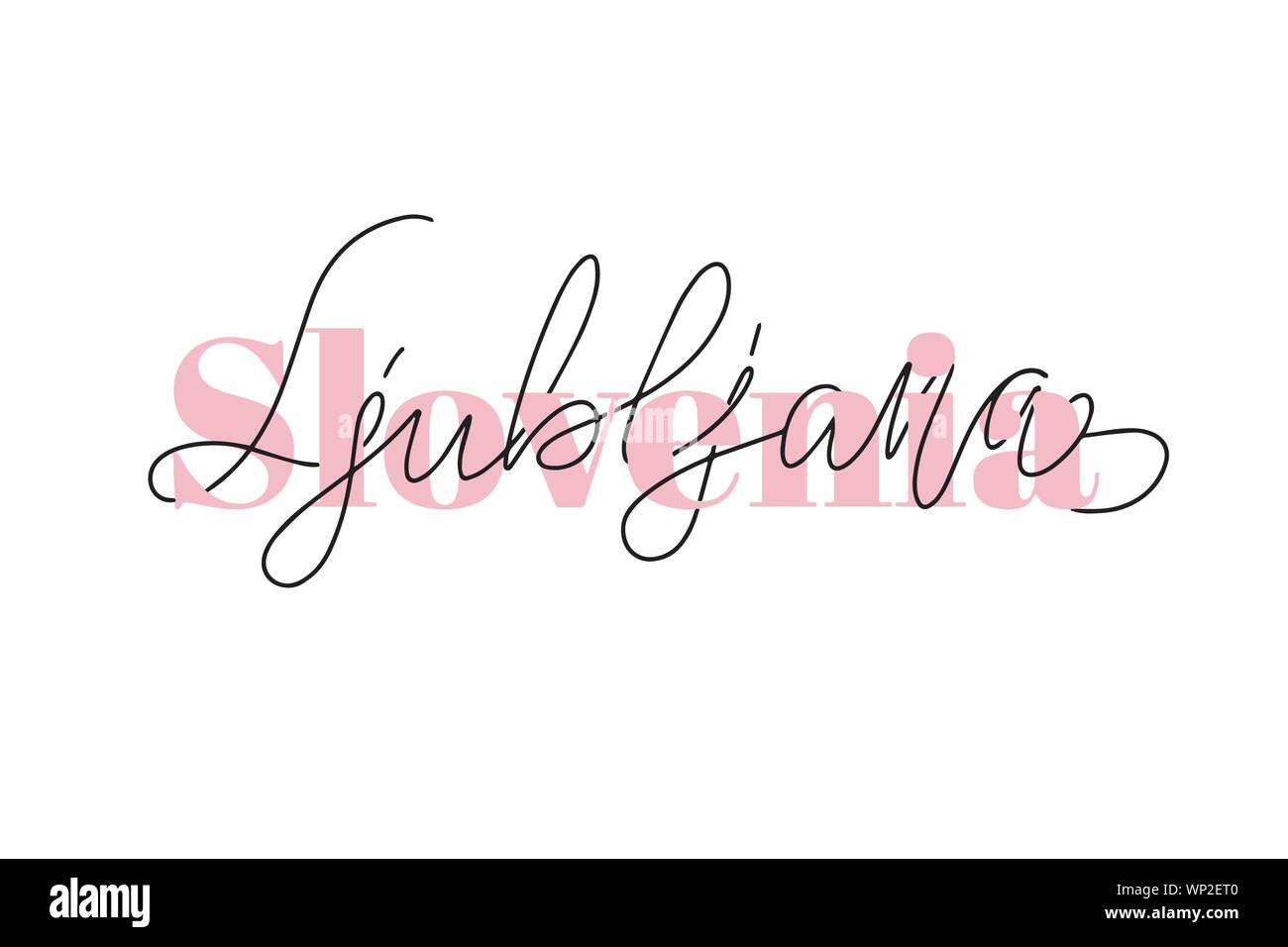 Inspirational handwritten brush lettering. Vector calligraphy ...