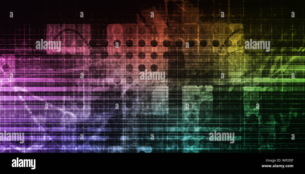 Dynamic Technology and Automated System of the Future Stock Photo - Alamy