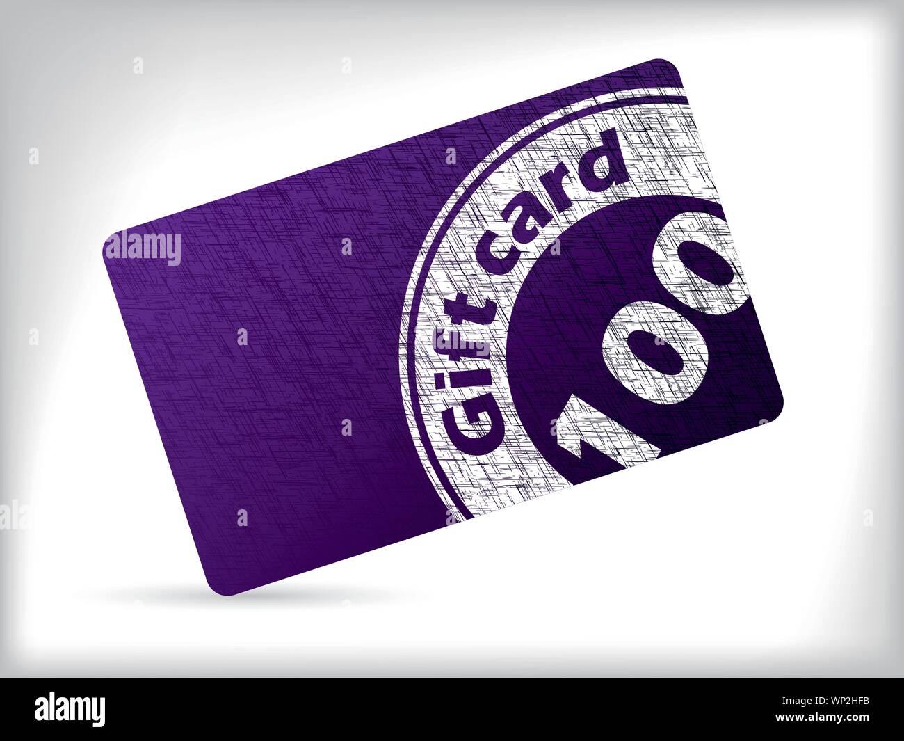 Grunge gift card design with seal Stock Vector Image & Art - Alamy