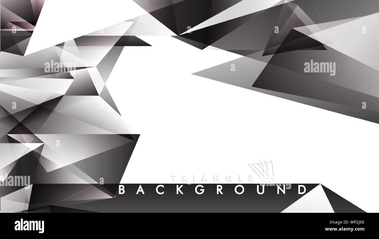 Abstract Gradient black White Geometric Background. Vector Illustration ... Abstract Gradient black White Geometric Background. Vector Illustration ...