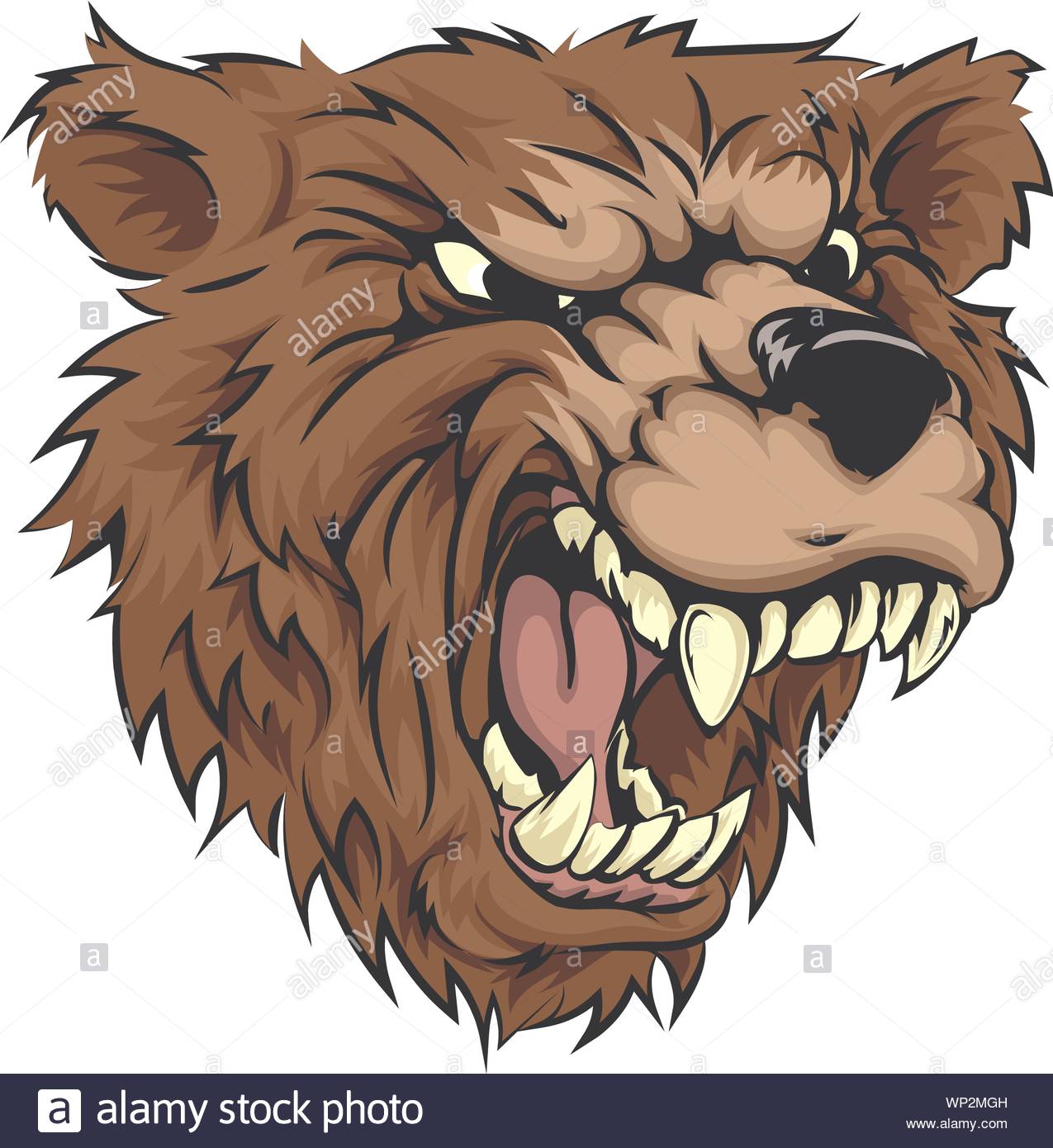 Mean Grizzly Bear High Resolution Stock Photography and Images - Alamy