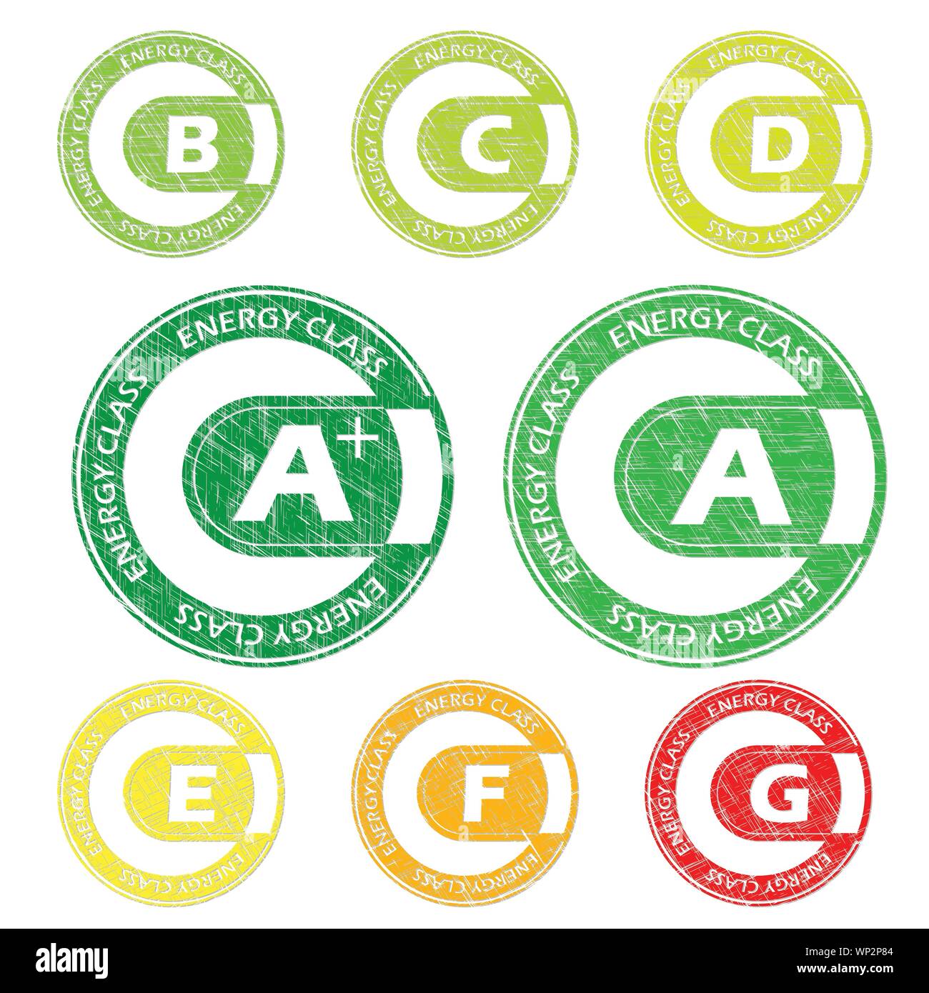 Energy classification chart Stock Vector Images - Alamy