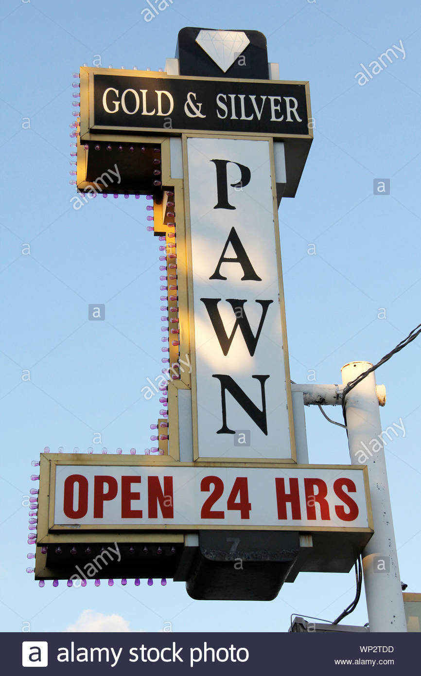 Gold & Silver Pawn Shop Las Vegas Stock Photos & Gold & Silver Pawn ...