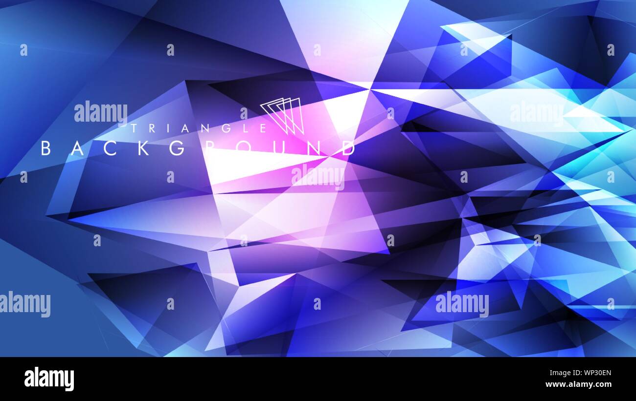 Abstract vector triangle background for use in design in eps 10 Stock ...