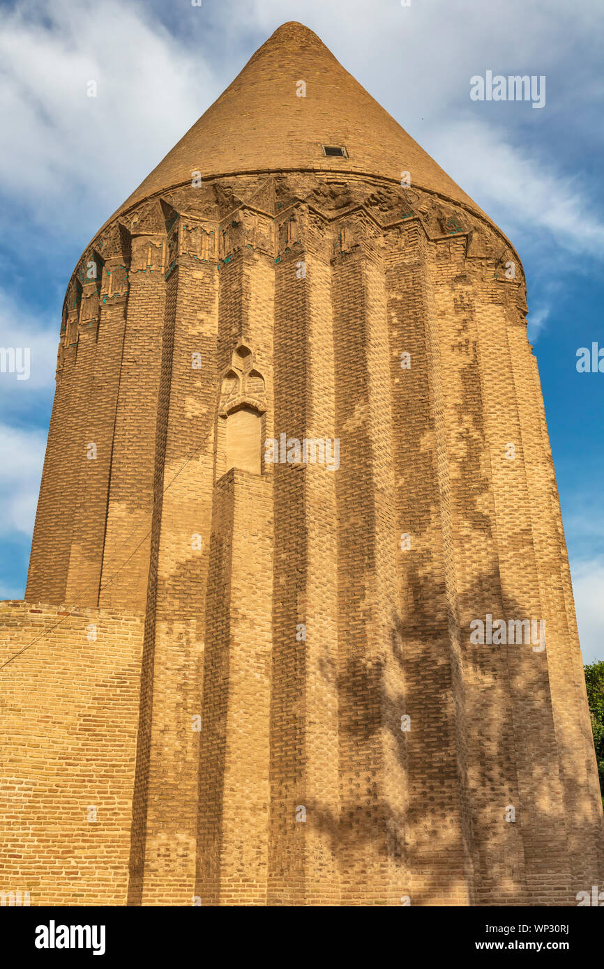 Ala ad-din tomb tower, 1289, Varamin, Varamin County, Tehran Province ...
