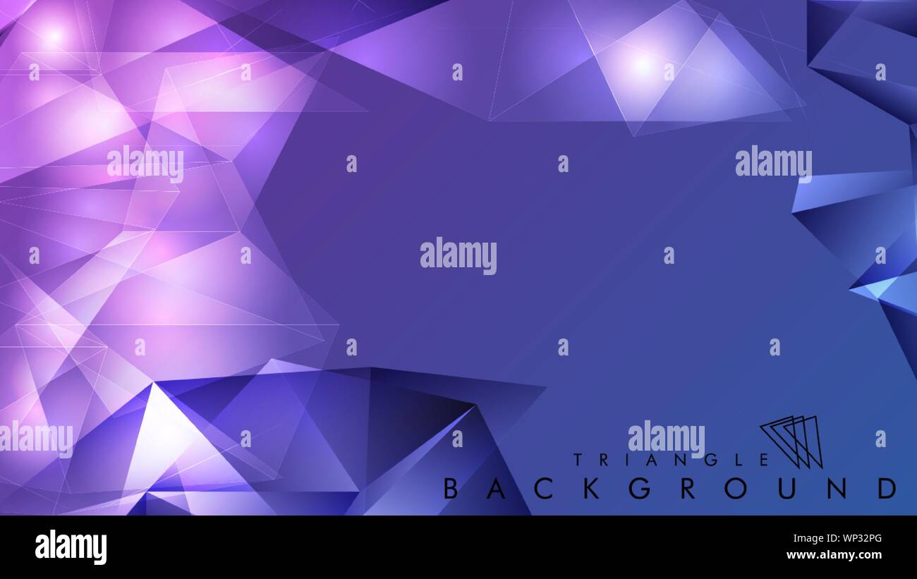 Abstract vector triangle background for use in design in eps 10 Stock ...