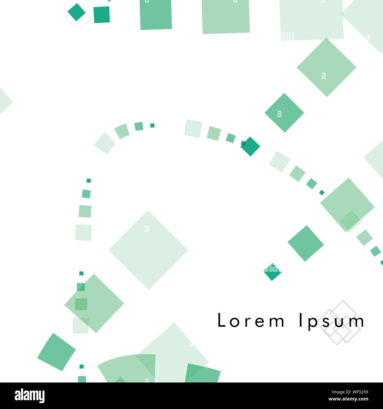 Vector box backgrounds with pastel colors green , Abstract background ...